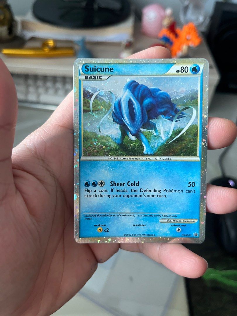 Suicune Set (HGSS Suicune) - Pokemon Cards, Hobbies & Toys, Toys ...