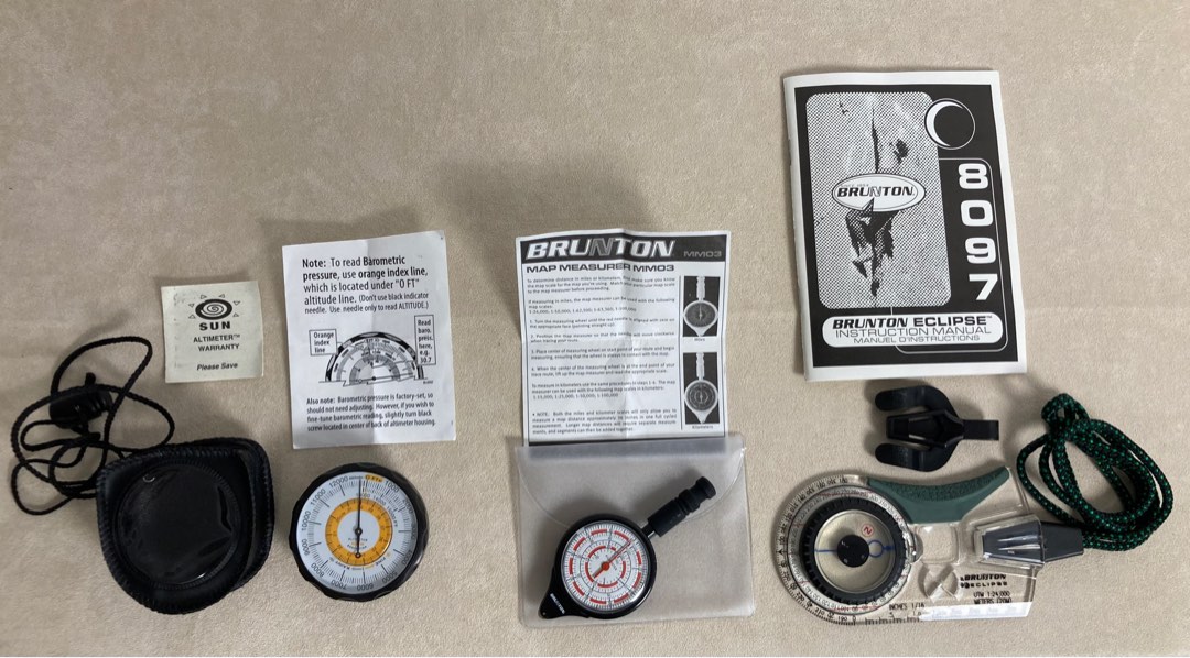 Sun Company and Brunton Professional Outdoor Gear, 運動產品, 行山及露營 - Carousell