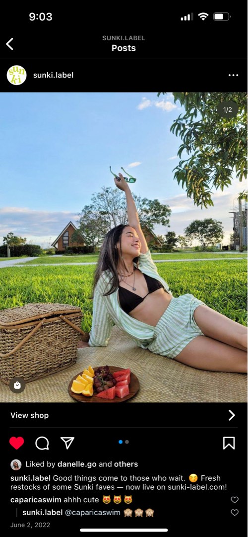 Sunki anywear matching set S on Carousell