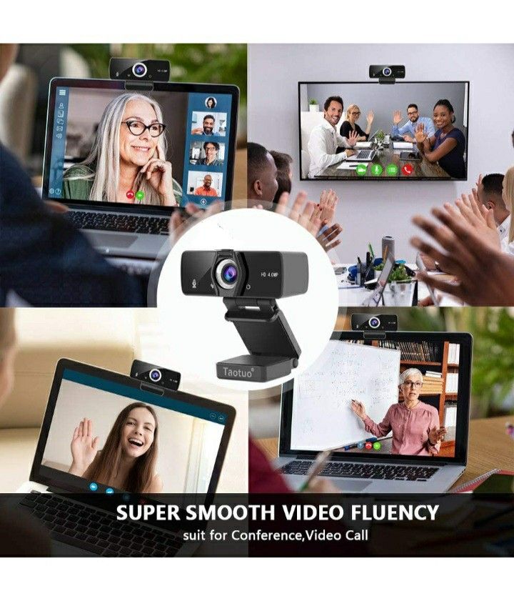 TaoTuo HD 2K4.0MP Web Camera, Computers & Tech, Parts & Accessories ...