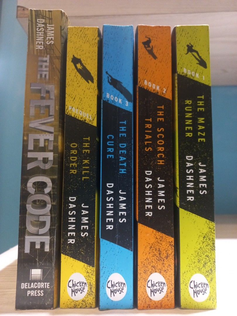 The Maze Runner Collection (English Novel), Hobbies & Toys, Books ...