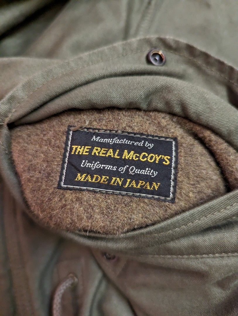 The Real Mccoys 1951 Shell Parka, Men's Fashion, Coats, Jackets and ...