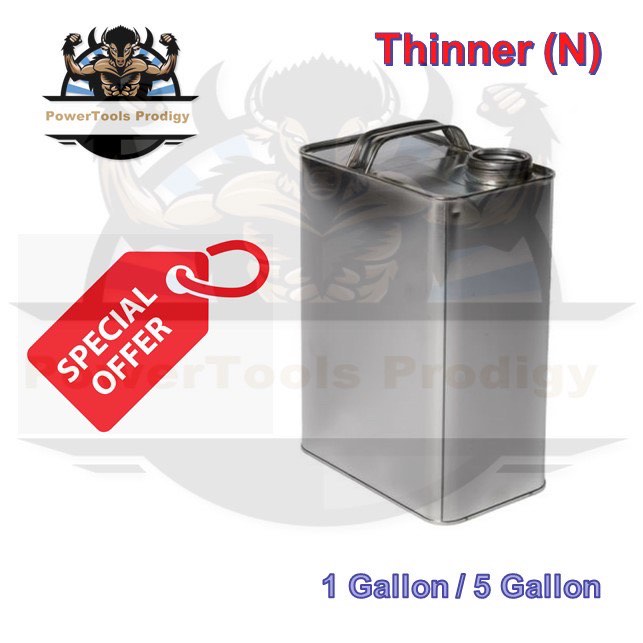 THINNER 1 GALLON/ 5 GALLON, Furniture & Home Living, Home Improvement ...