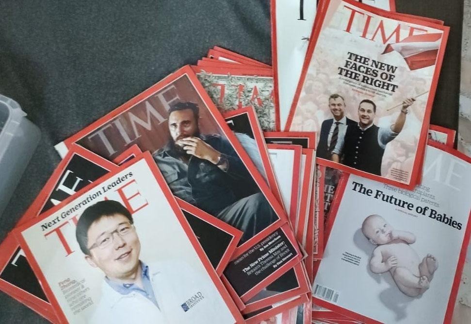 Times magazine 50 books for $25, Hobbies & Toys, Books & Magazines ...