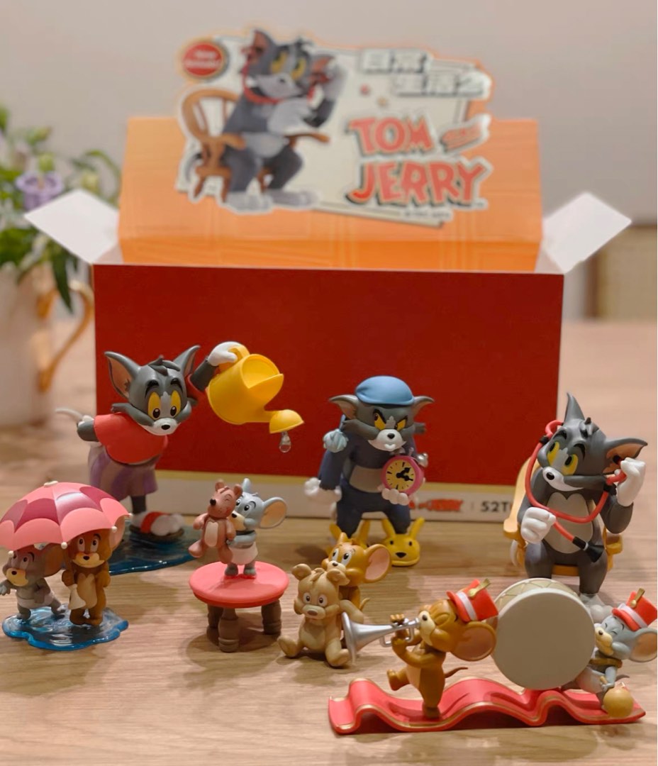 Tom & Jerry Daily Life Series Blind Box Set of 6, Hobbies & Toys, Toys ...