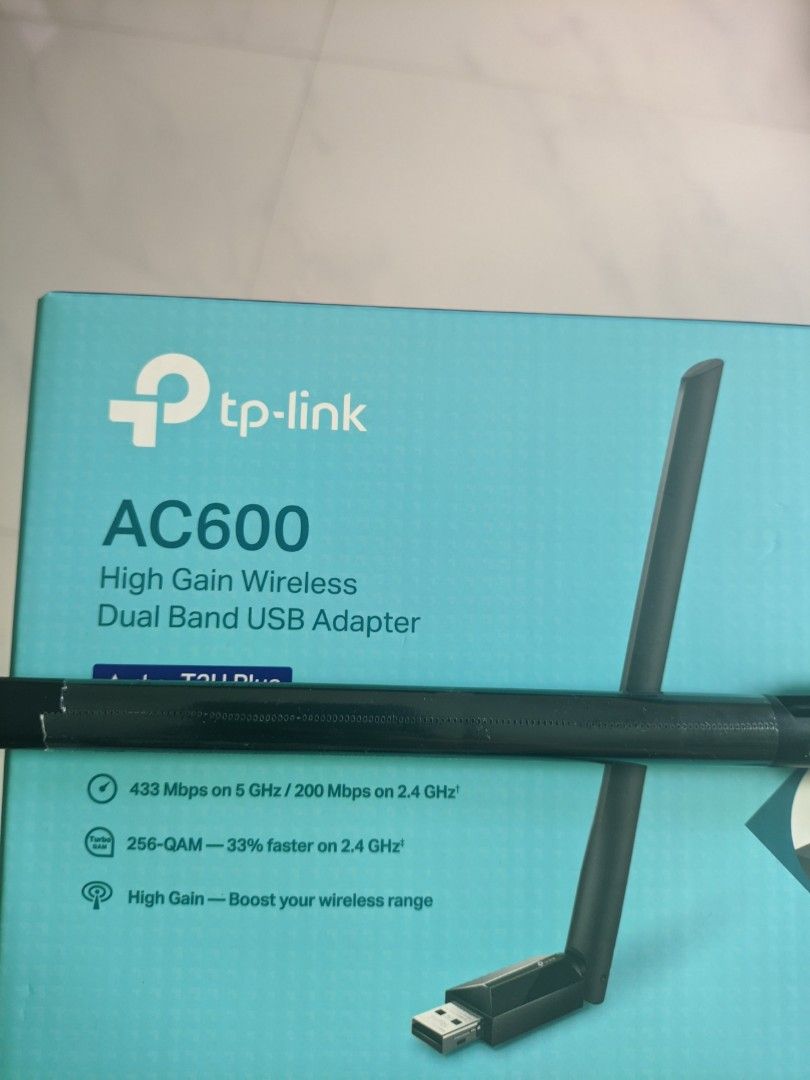 Tp-link AC600 High Gain Wireless USB Dual Band USB adapter, Computers ...