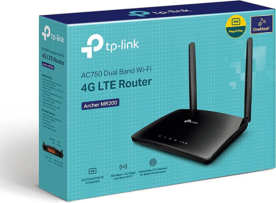 TP-Link Archer MR200 AC750 Wireless Dual Band 4G LTE Router, Computers & Tech, Parts ...