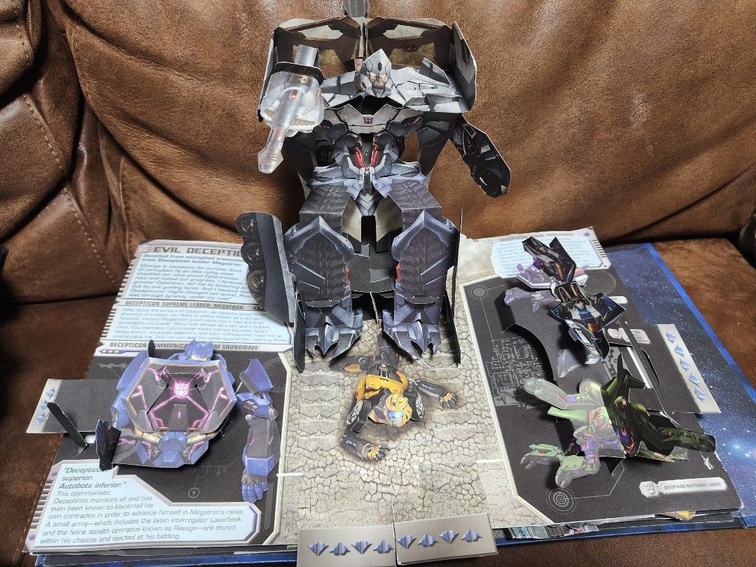 Transformers Pop-Up Book, Hobbies & Toys, Books & Magazines, Children's ...