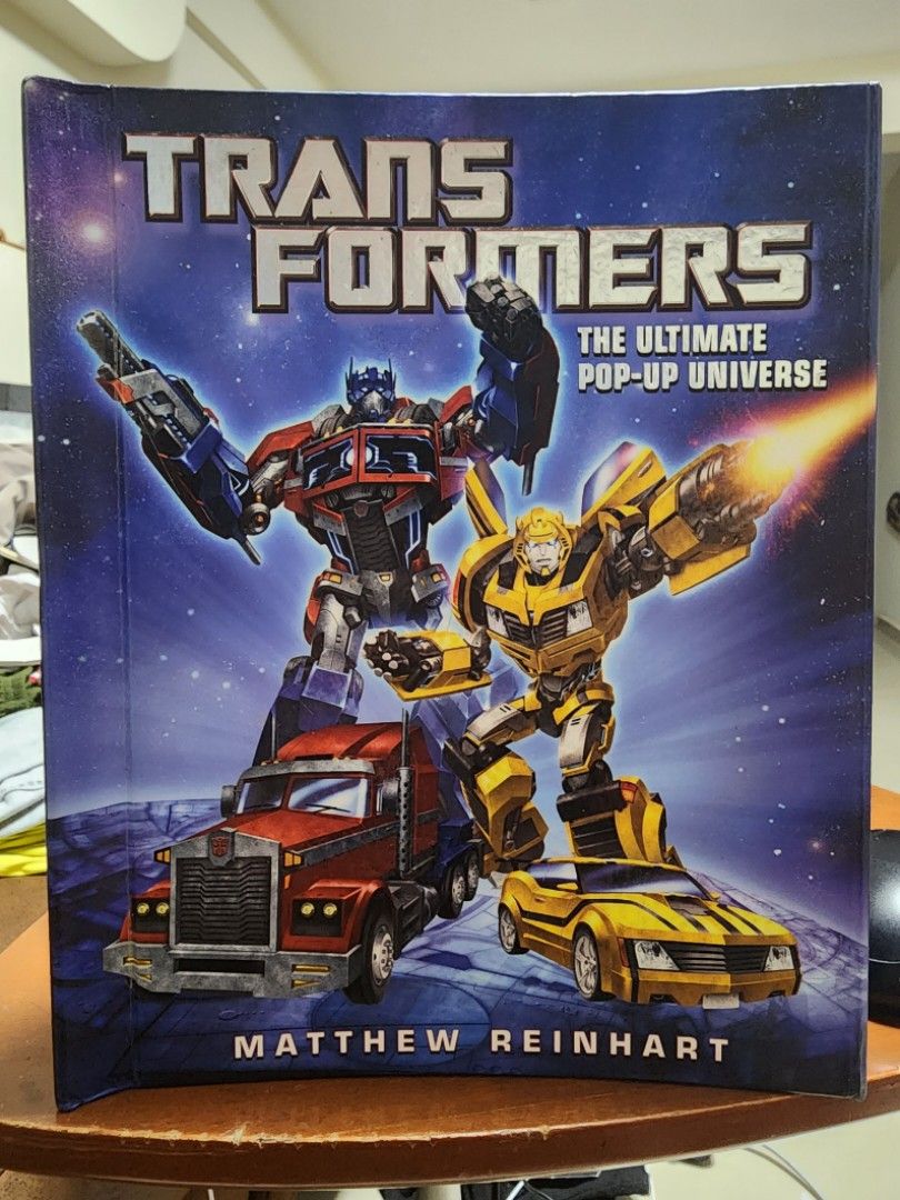 Transformers Pop-Up Book, Hobbies & Toys, Books & Magazines, Children's ...