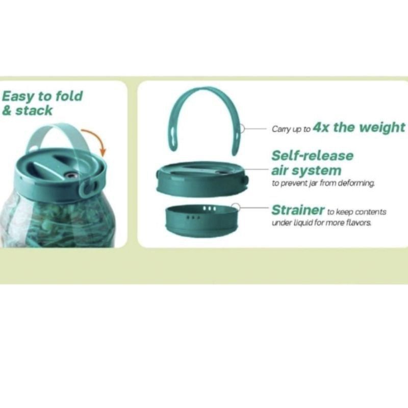 Tupperware Universal Jar 4.5L (Blue), Furniture & Home Living ...