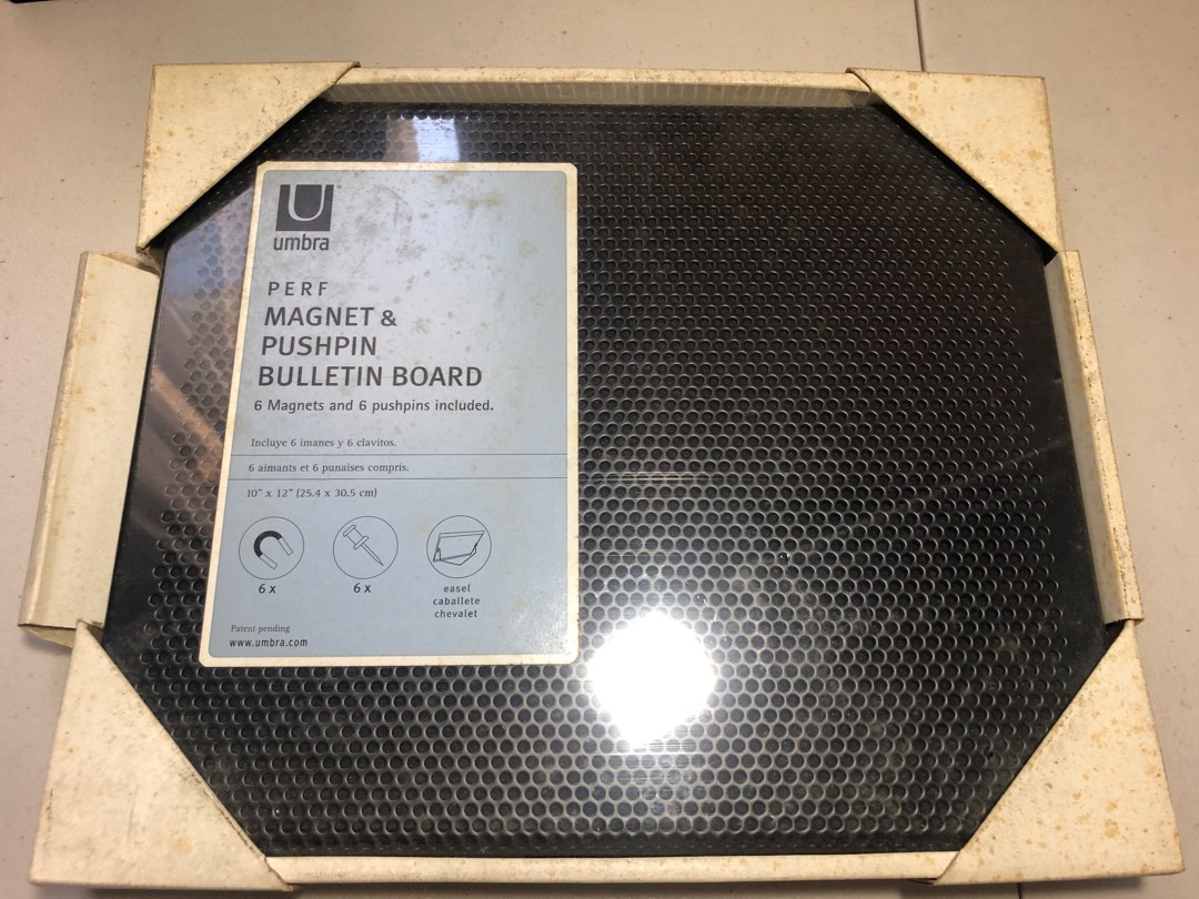 Umbra Magnet and Pushpin Bulletin Board on Carousell