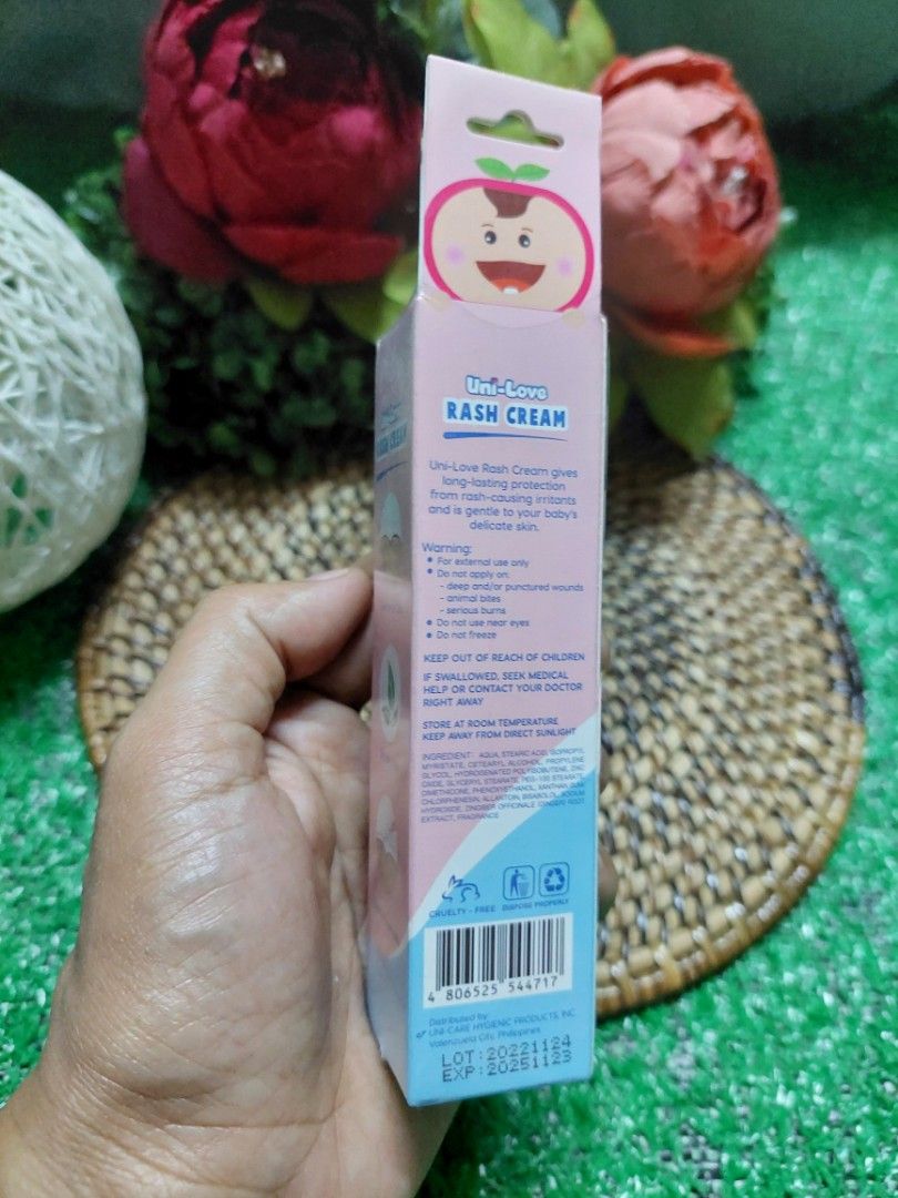 UniLove Rash Cream 20g, Babies & Kids, Bathing & Changing, Other Baby ...