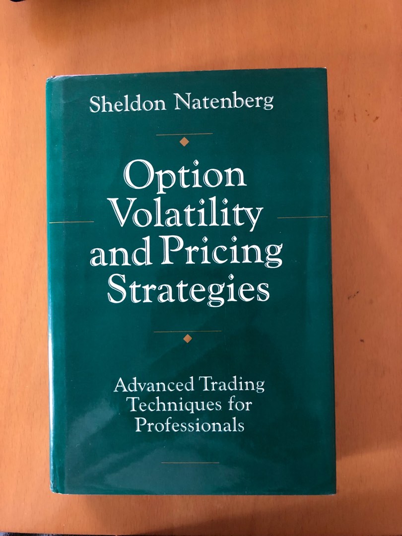 [Used] Option Volatility and Pricing Strategies, 興趣及遊戲, 書本 & 文具, 教科書 - Carousell