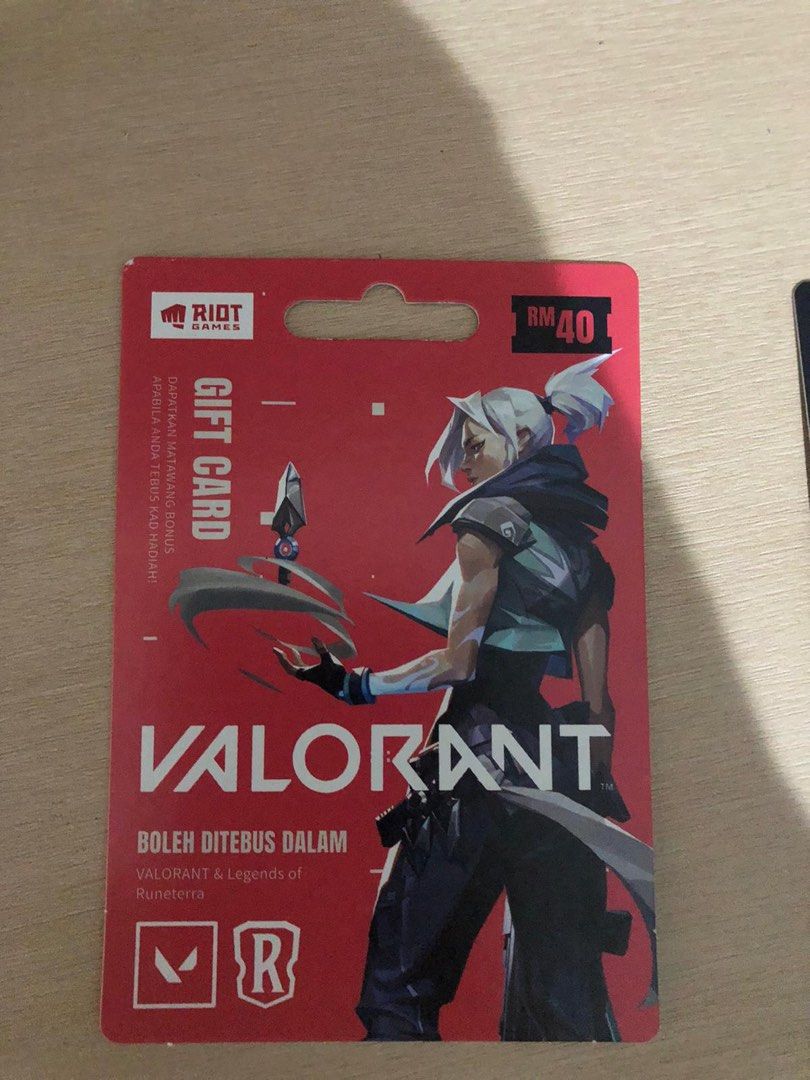 Valorant Game Cards, Video Gaming, Video Games, Others on Carousell