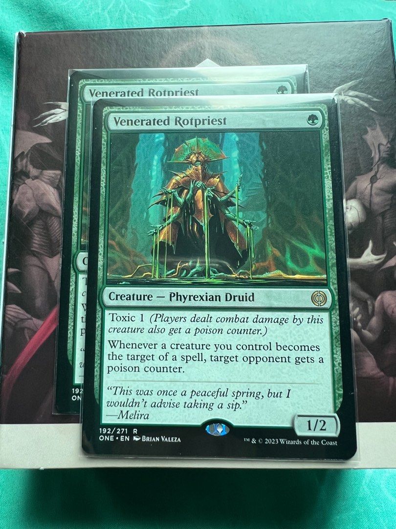 Venerated Rotpriest MTG, Hobbies & Toys, Toys & Games on Carousell