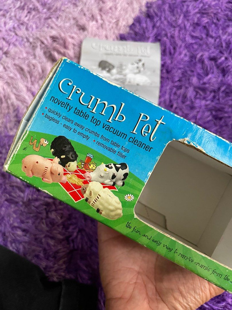 vintage crumb pet novelty table top vacuum cleaner, Hobbies & Toys ...