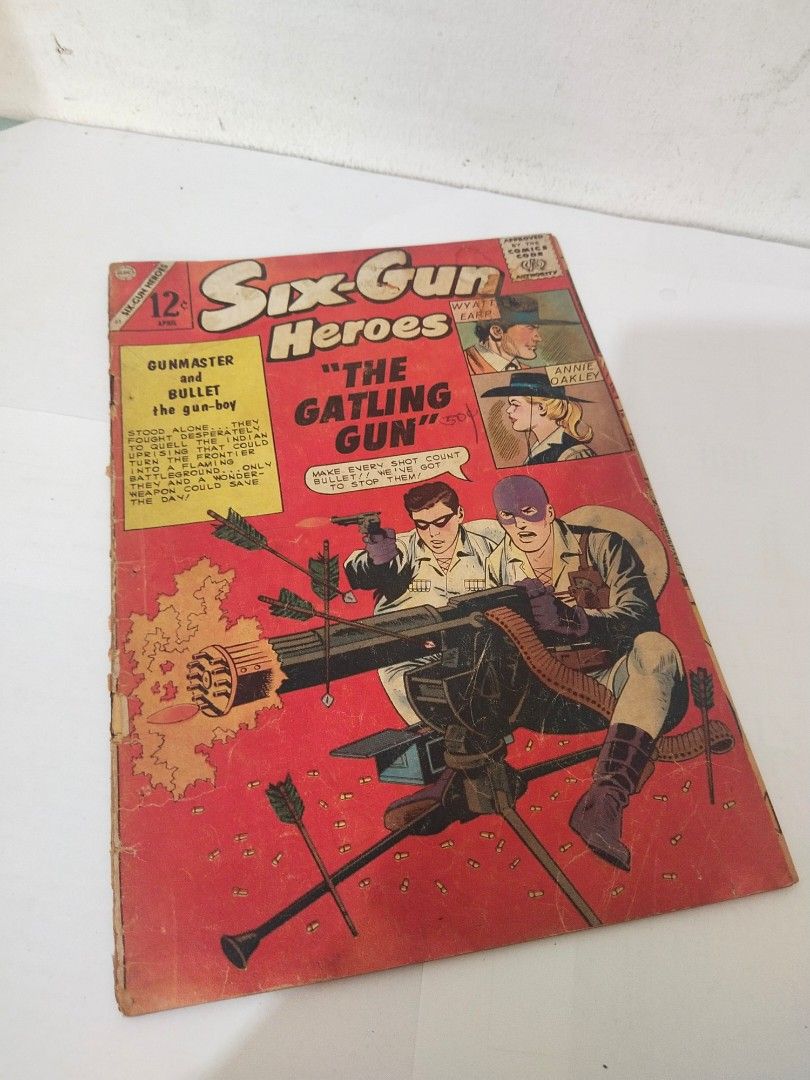 vintage "Six-Gun Heroes" comics/1965/Charlton Printers/USA on Carousell