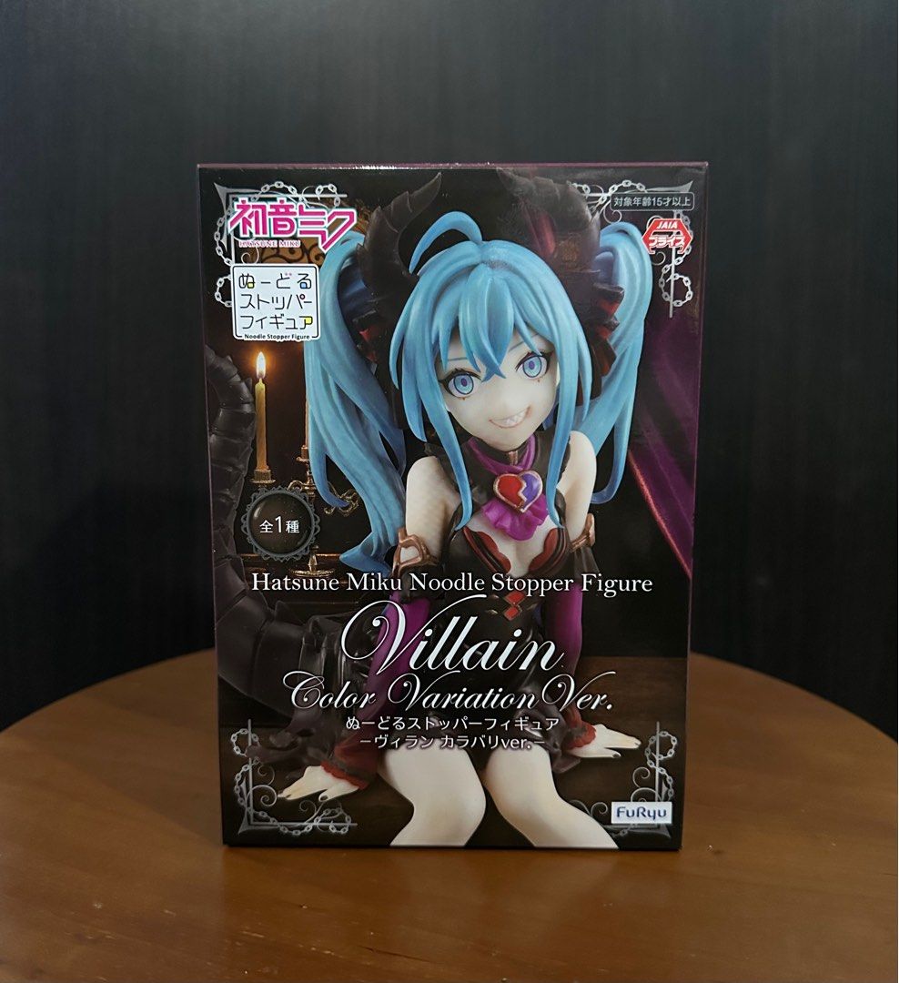 Vocaloid Hatsune Miku (Villain Color Variation Ver.) Noodle Stopper ...