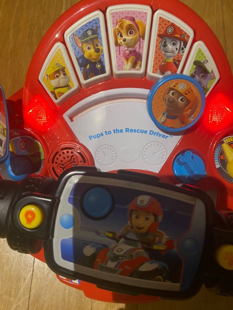 Vtech paw patrol driving car toy, Hobbies & Toys, Toys & Games on Carousell