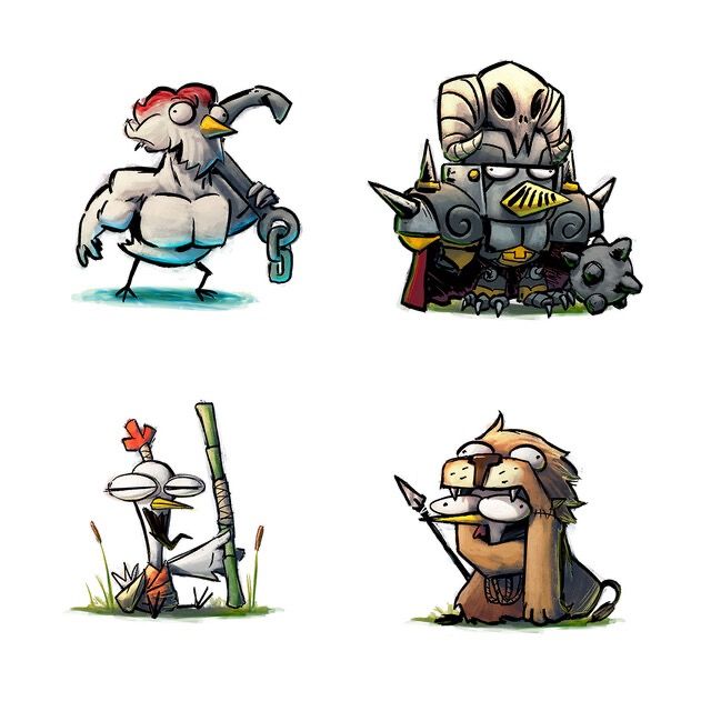 War for Chicken Island Board Game - Print and Play (PDF + STL), Hobbies ...