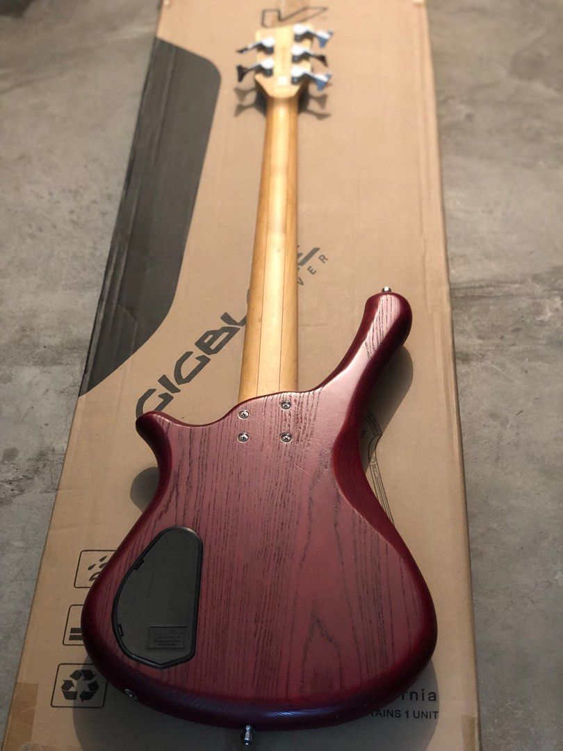 Warwick Rockbass Fortress 5 strings bass, 興趣及遊戲, 音樂、樂器 & 配件, 樂器 - Carousell