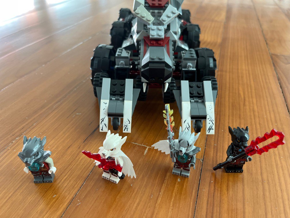 Wolf Attack Tank Chima AS-IS, Hobbies & Toys, Toys & Games on Carousell