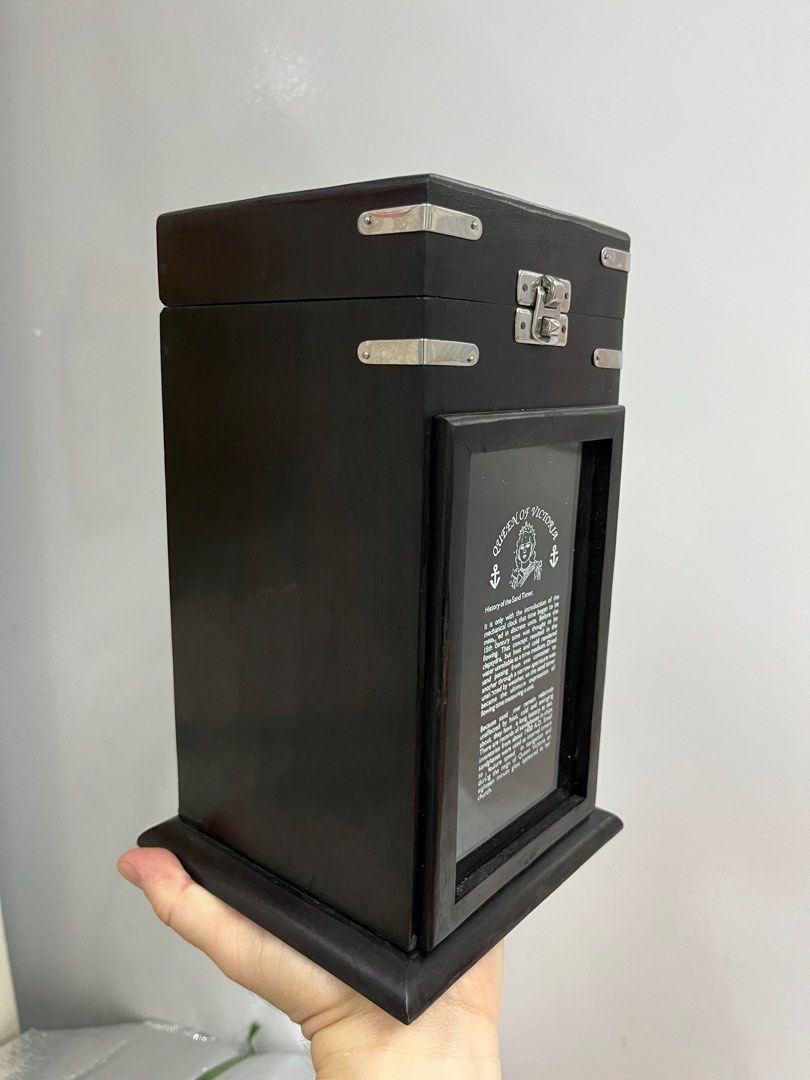 Wooden& glass box with metal click lock, Hobbies & Toys, Memorabilia ...