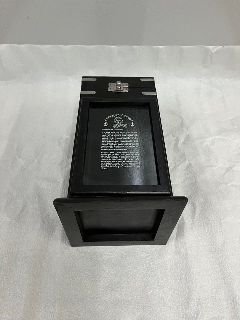 Wooden& glass box with metal click lock, Hobbies & Toys, Memorabilia ...