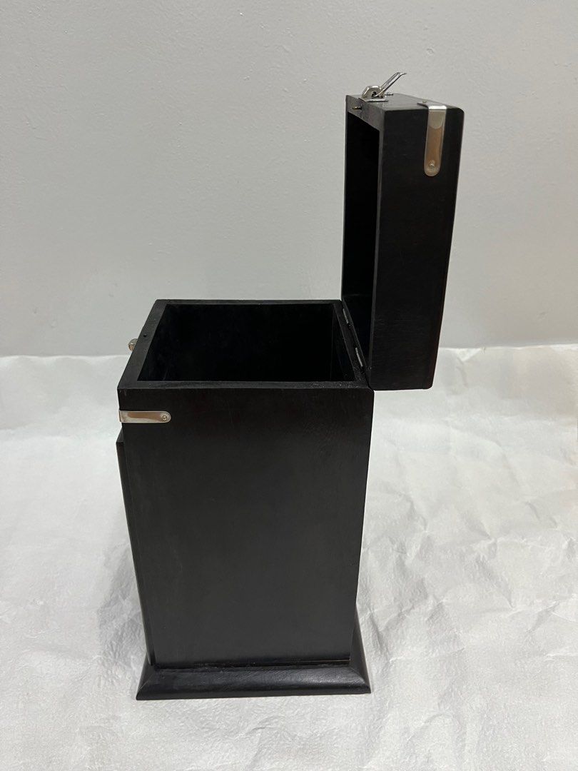 Wooden& glass box with metal click lock, Hobbies & Toys, Memorabilia ...