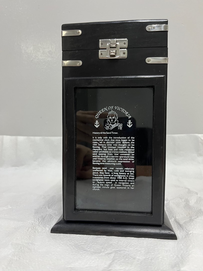 Wooden& glass box with metal click lock, Hobbies & Toys, Memorabilia ...