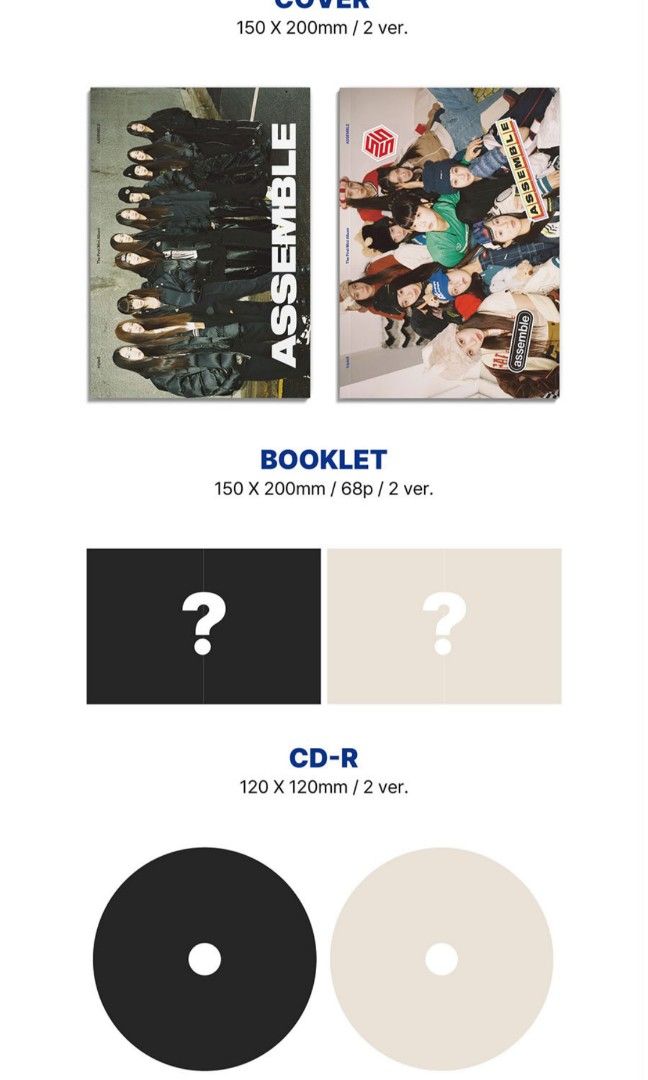 [WTS/LFB] tripleS - Mini Album [ASSEMBLE] Albums, Hobbies & Toys ...