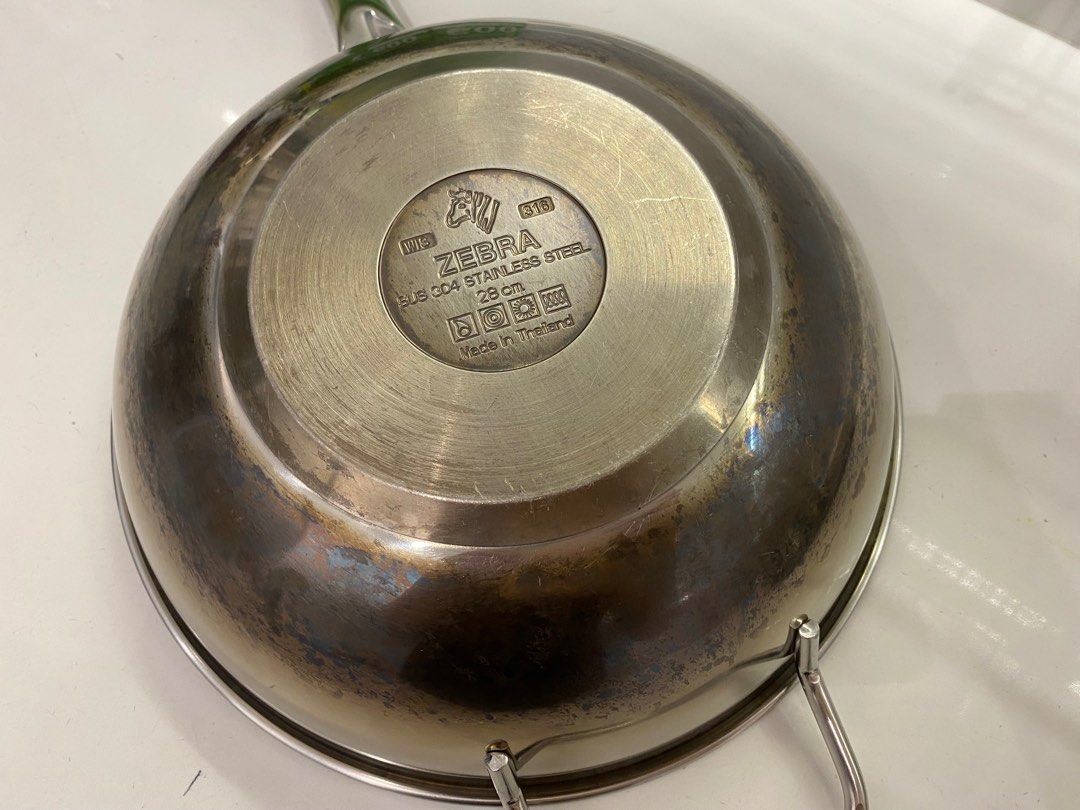 Zebra 28cm Wok / Frying Pan, Furniture & Home Living, Kitchenware ...