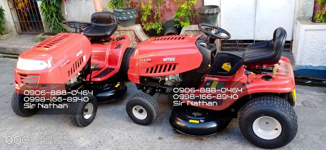 17.5HP MTD USA Riding Lawn Mower 42'' Cash on Delivery, Furniture & Home Living, Gardening ...