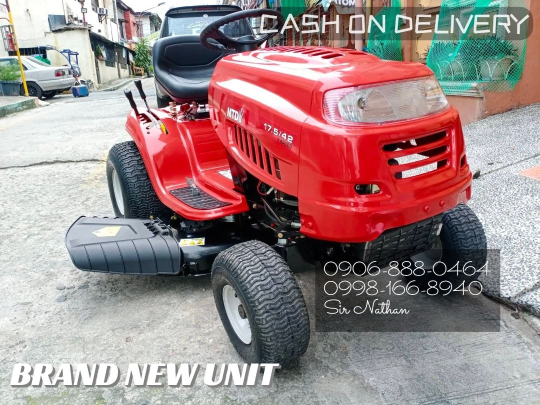 17.5HP MTD USA Riding Lawn Mower 42'' Cash on Delivery, Furniture & Home Living, Gardening ...