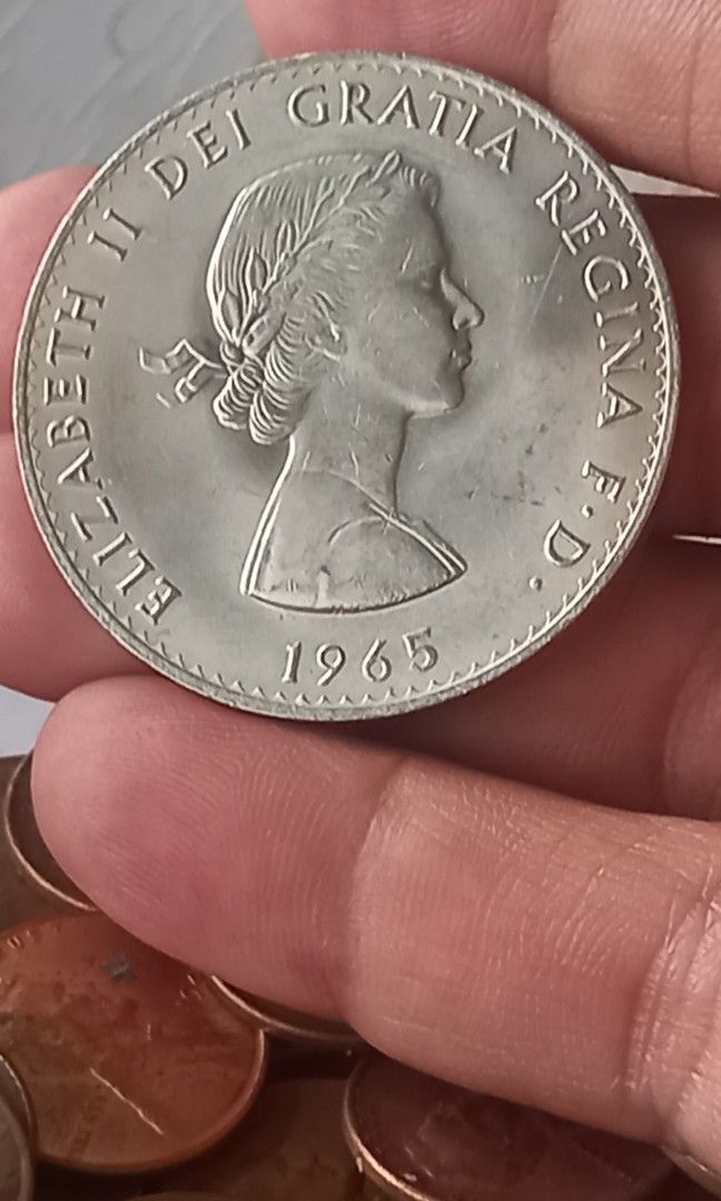 1965 churchill british commemorative coin, Hobbies & Toys, Memorabilia ...