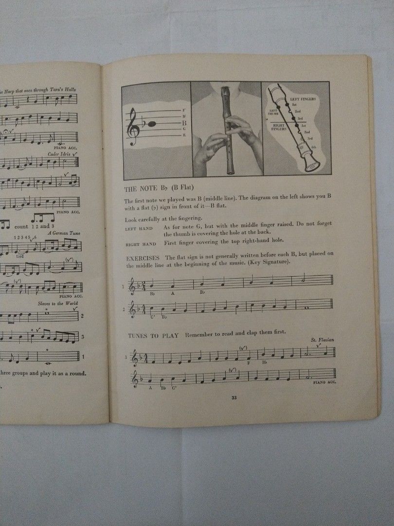 The School Recorder Book 1975, Hobbies & Toys, Music & Media, Music ...