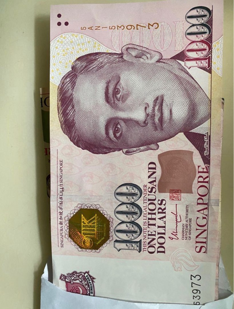 1k note, Hobbies & Toys, Memorabilia & Collectibles, Currency on Carousell