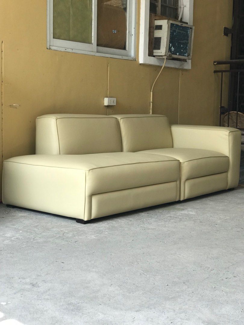 2-3 seater Modular Cube Sofa with Pullout Drawer, Furniture & Home ...