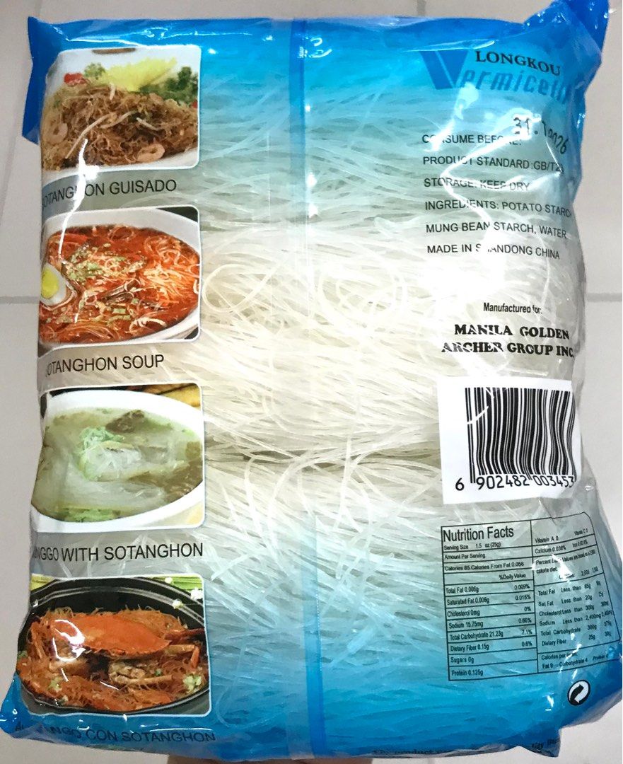 250g Kings Longkou Vermicelli Sotanghon on Carousell