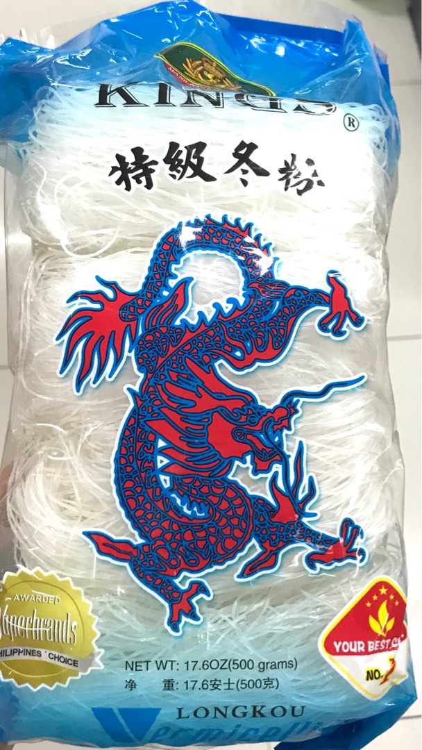 500g Kings Longkou Vermicelli Sotanghon, Food & Drinks, Rice & Noodles ...