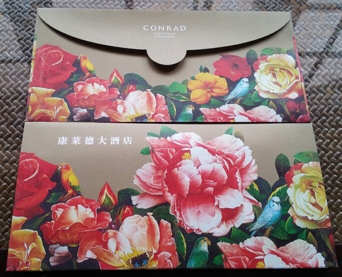 6 pcs Various Conrad Centennial Hotel Red Packet / Ang Bao Pow Pao ...