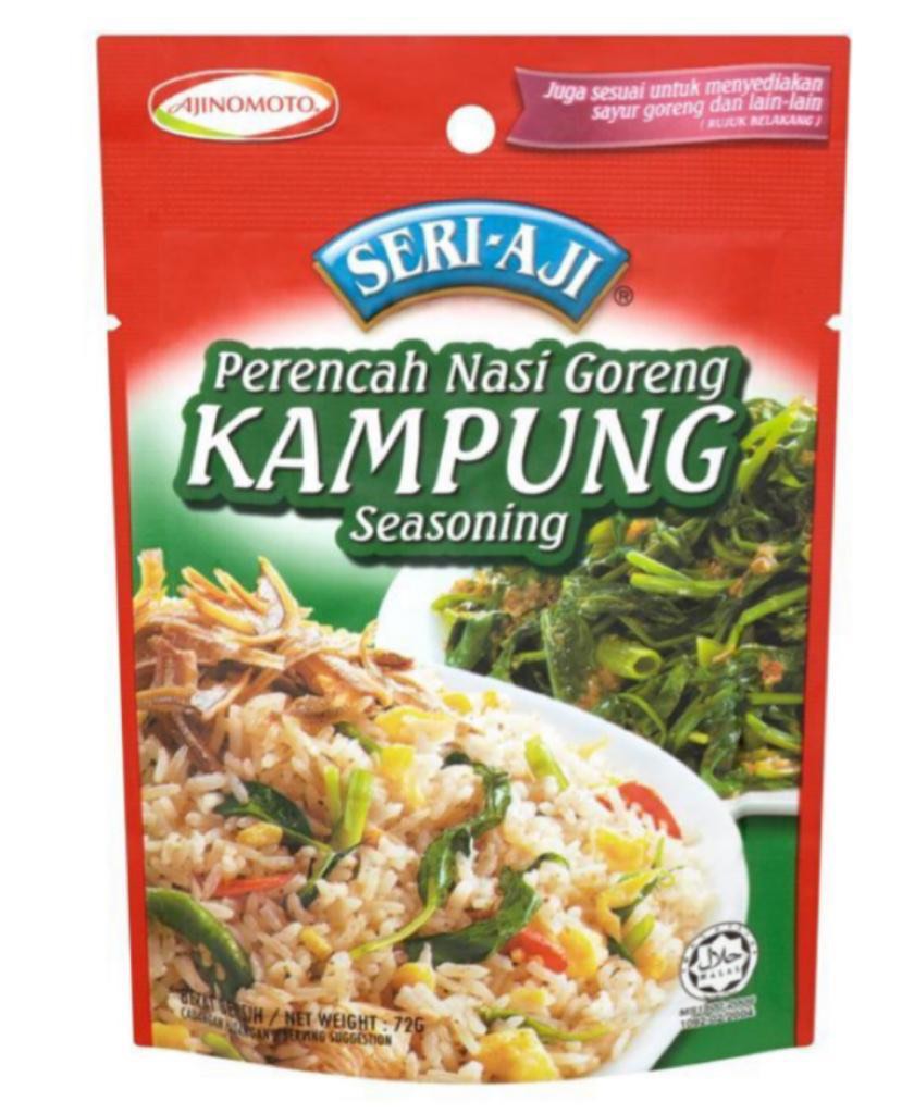 72g AJINOMOTO Seri-Aji Perencah Nasi Goreng Kampung / Cina / Ikan Bilis ...