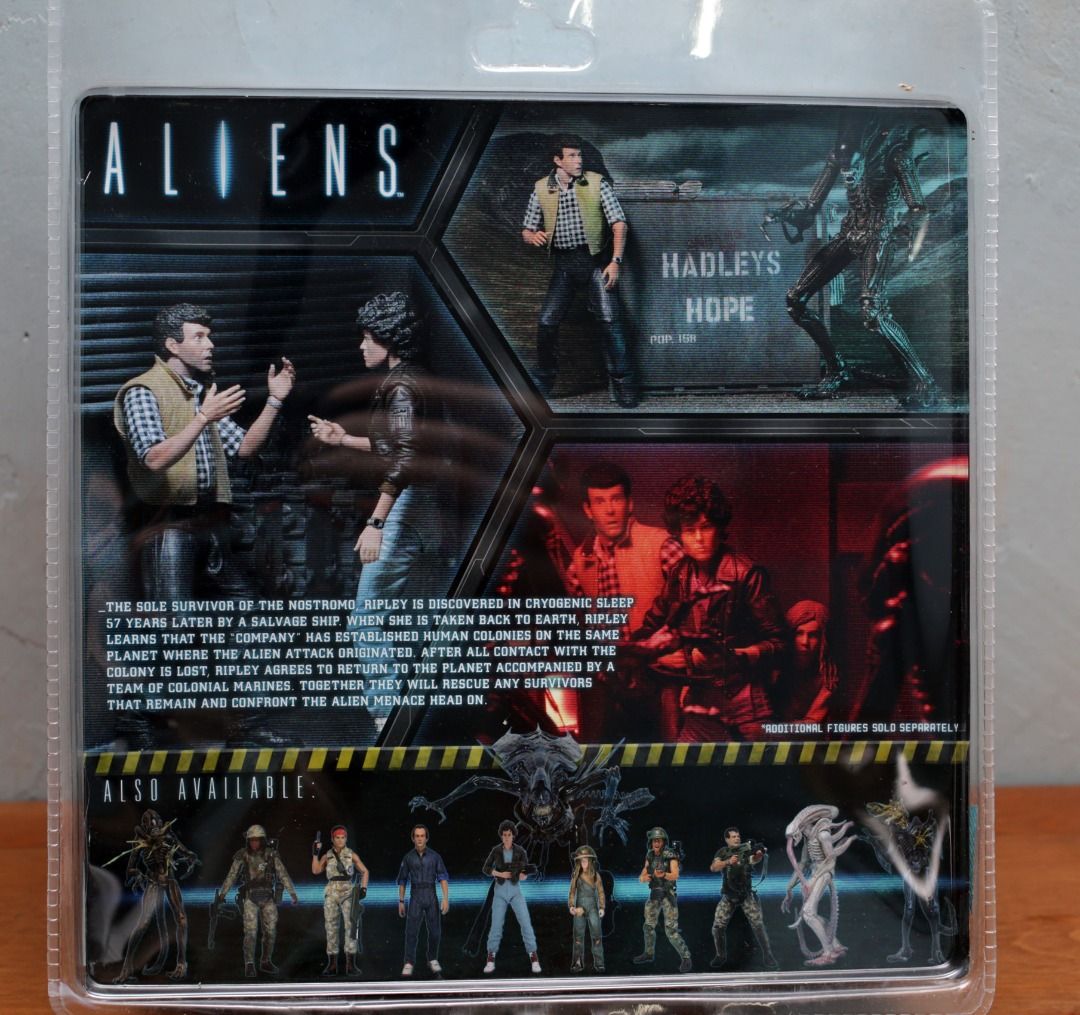 異形 Alien Carter Burke Xenomorph Warrior 2-Pack Figure NECA, 興趣及遊戲, 玩具 ...