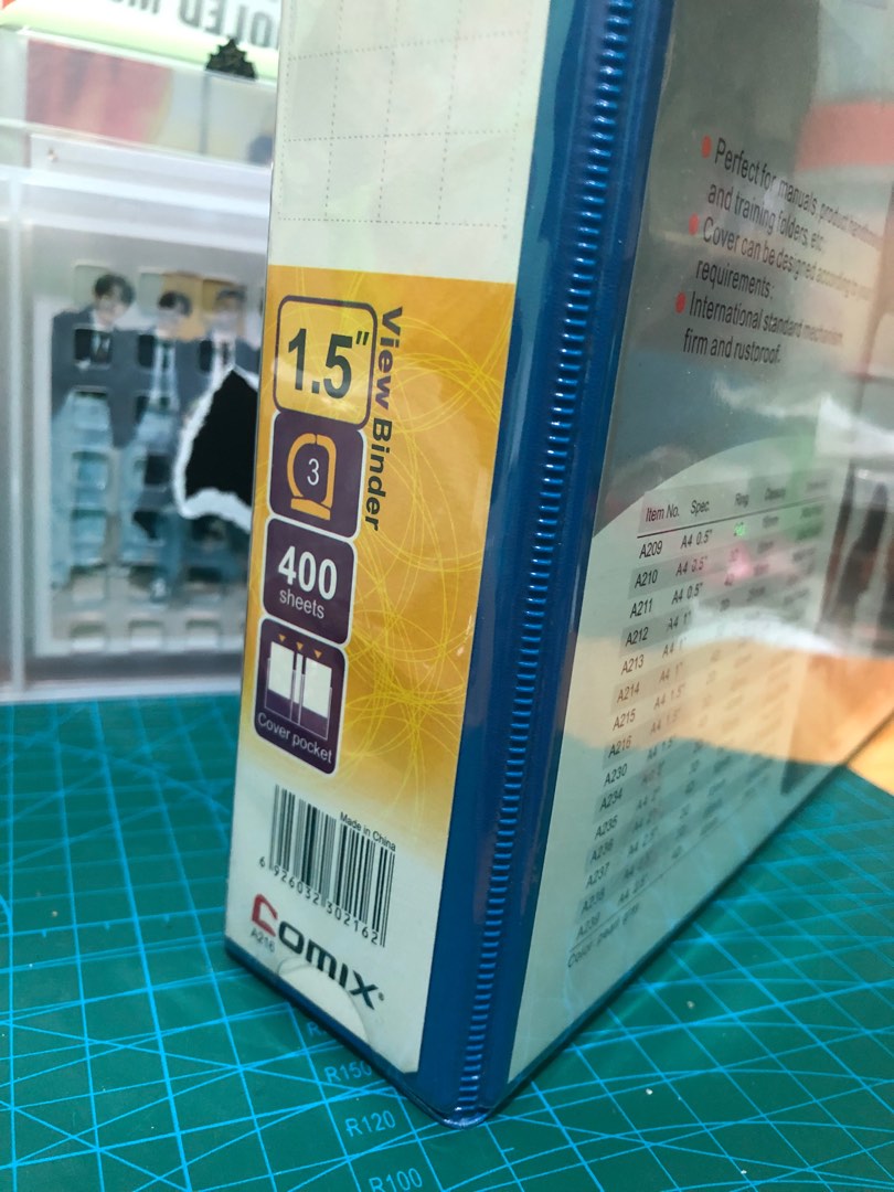 A4 Binder (Photocard, Postcard) with 2p and 4p Sleeves, Hobbies & Toys ...