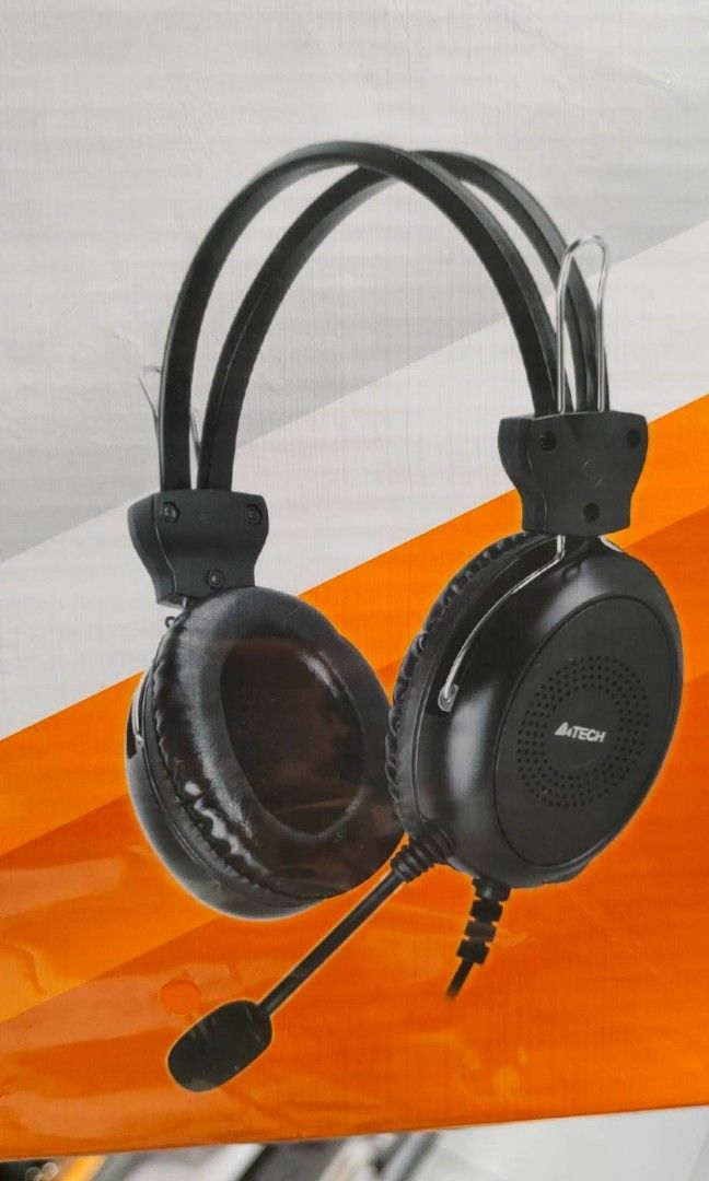 A4Tech HU-30 Comfort Fit Stereo USB Headset on Carousell
