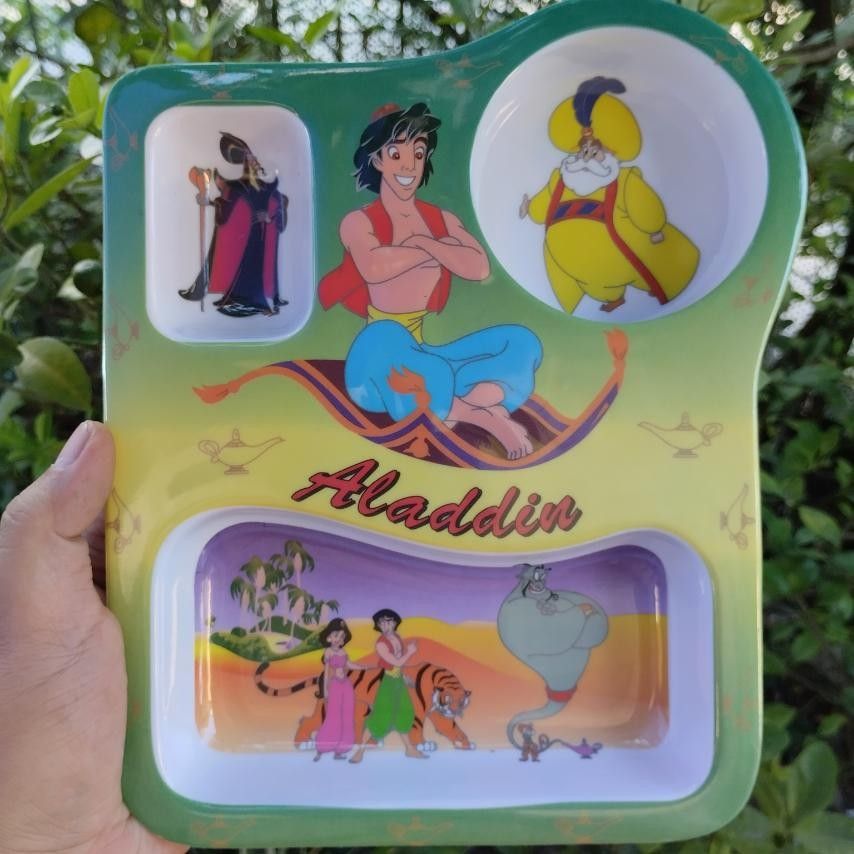 DISNEY Aladdin Baby Plate on Carousell