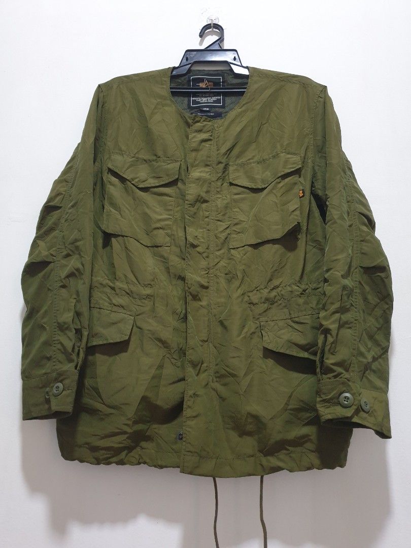 Alpha industries x Urban research door military jacket, Men's Fashion ...