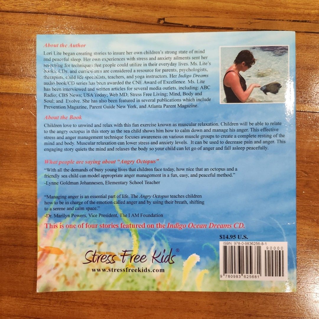 Angry Octopus - An Angry Management Story for Children, Hobbies & Toys ...