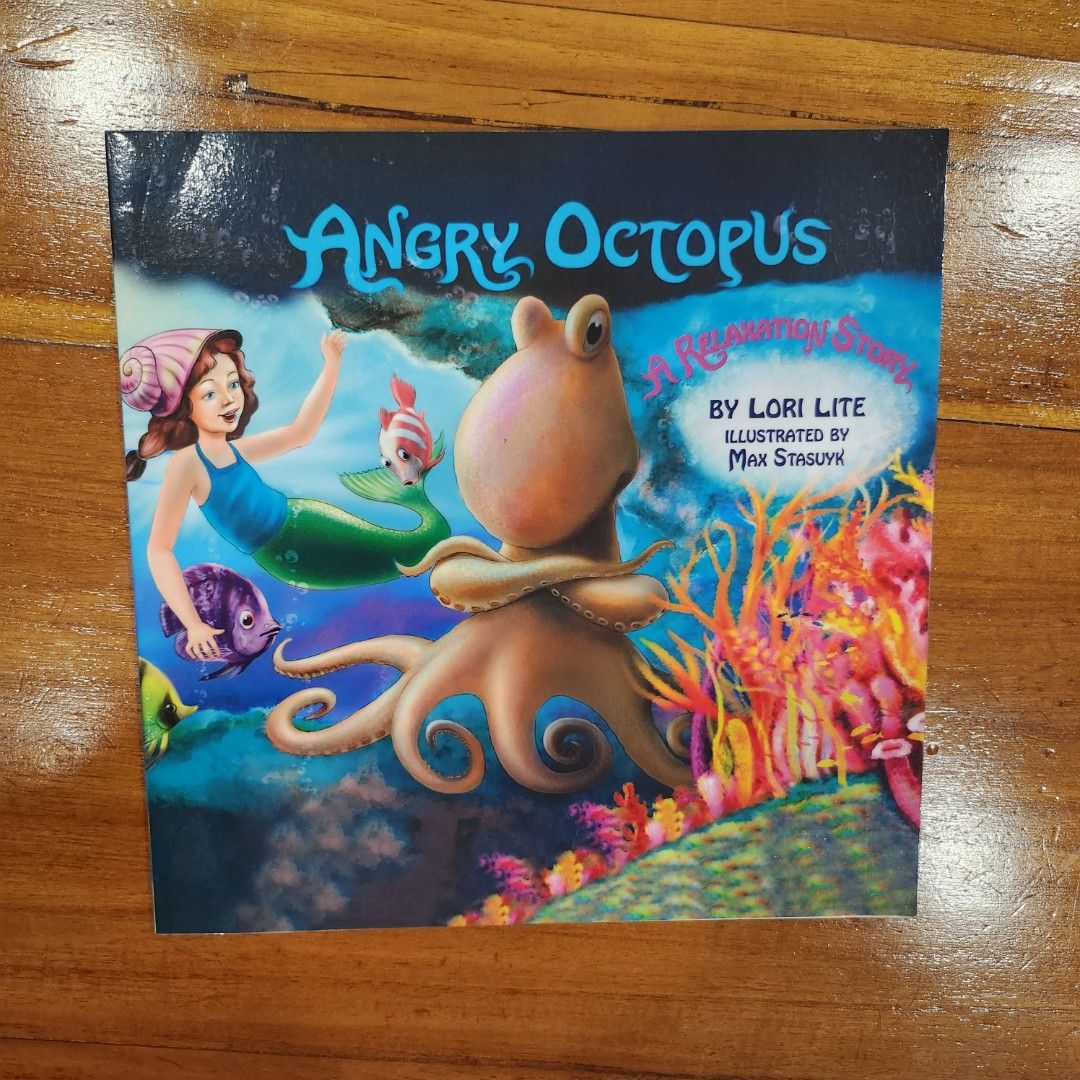 Angry Octopus - An Angry Management Story for Children, Hobbies & Toys ...