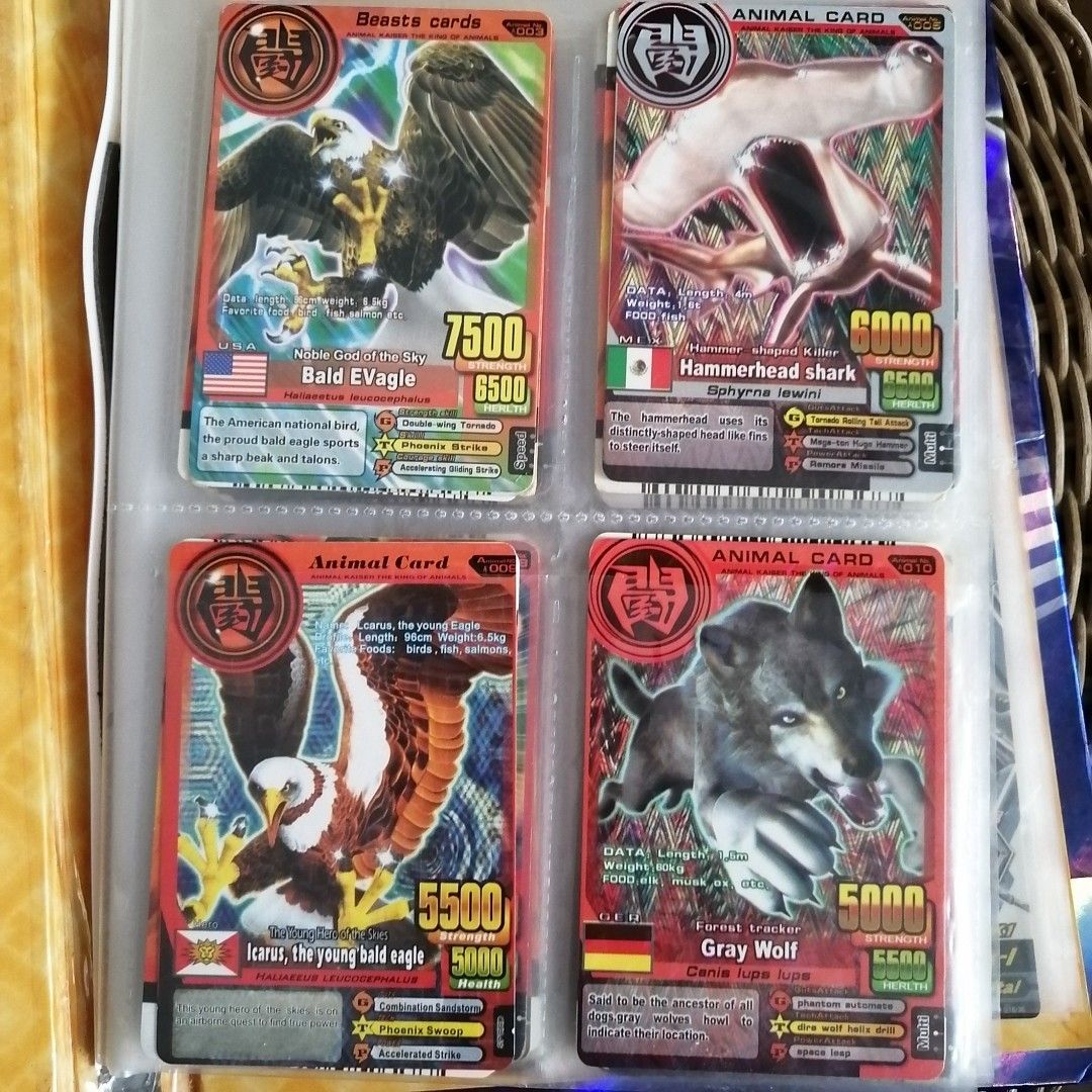 Animal Kaiser Sticker Album Book, Hobbies & Toys, Collectibles ...